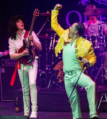 Top Tribute Band Queen Monarchy Set Pulses Racing